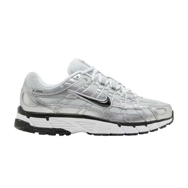 Nike P-6000 Metallic Sneakers - Silver