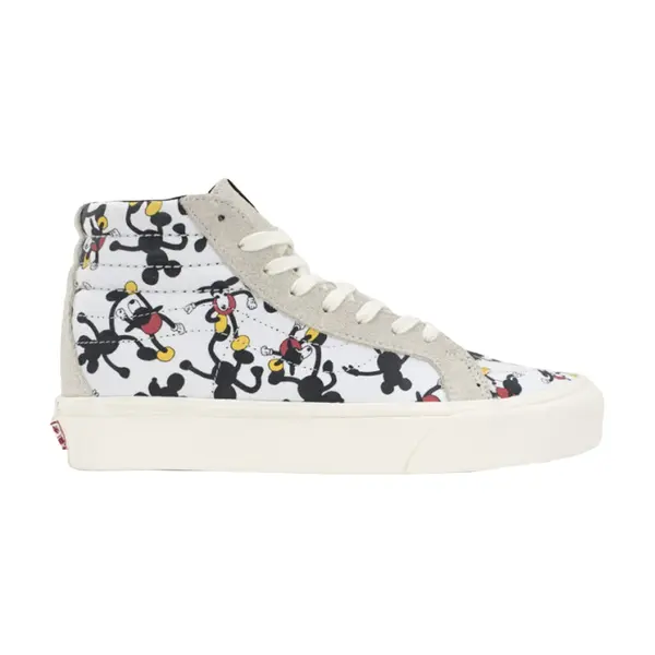 VANS Disney X Geoff Mcfetridge Sk8-hi 'mickey's 90th - White