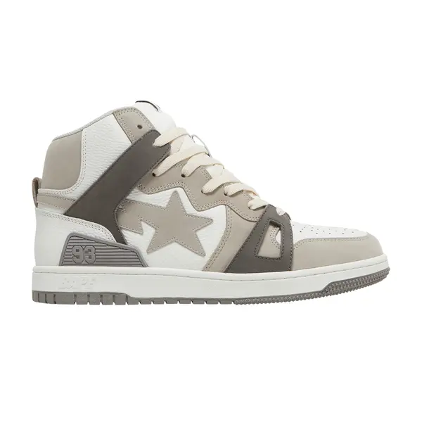 A BATHING APE Sta 93 Hi Sneakers - Grey