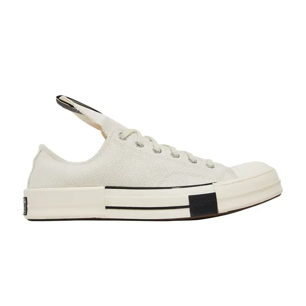 CONVERSE Rick Owens X Drkshdw Drkstar Chuck 70 Low - White