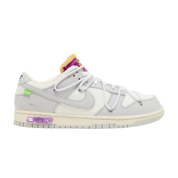 Nike Off- X Dunk Low 'lot 03 Of 50 - White