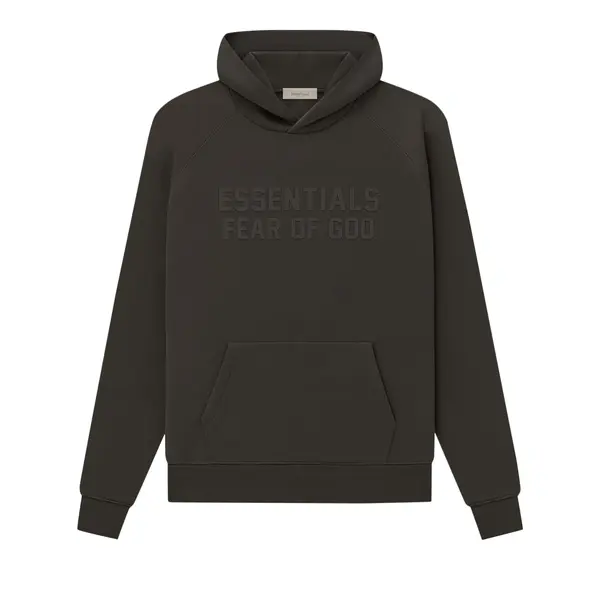 Fear Of God Fleece Pullover Hoodie - Black