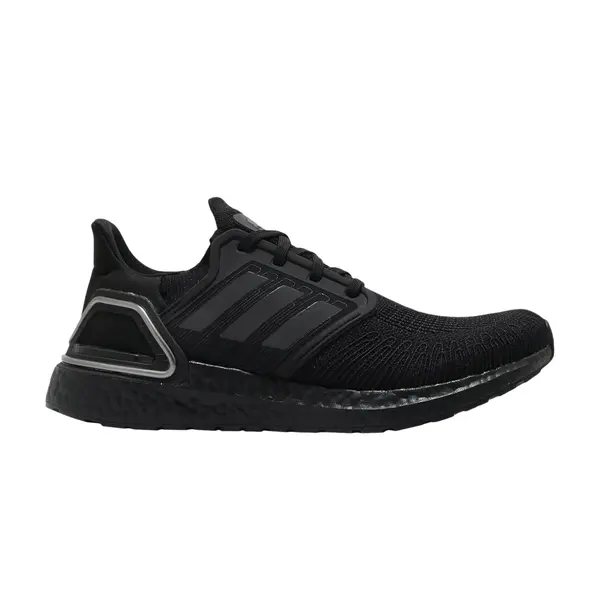 Adidas Ultraboost 20 'all Blacks' Sneakers - Black