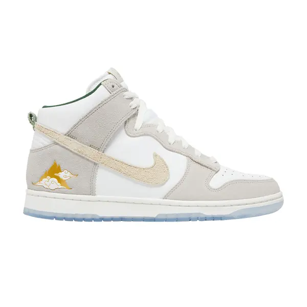 Nike Dunk High 'san Francisco Pack Gold Mountain - White