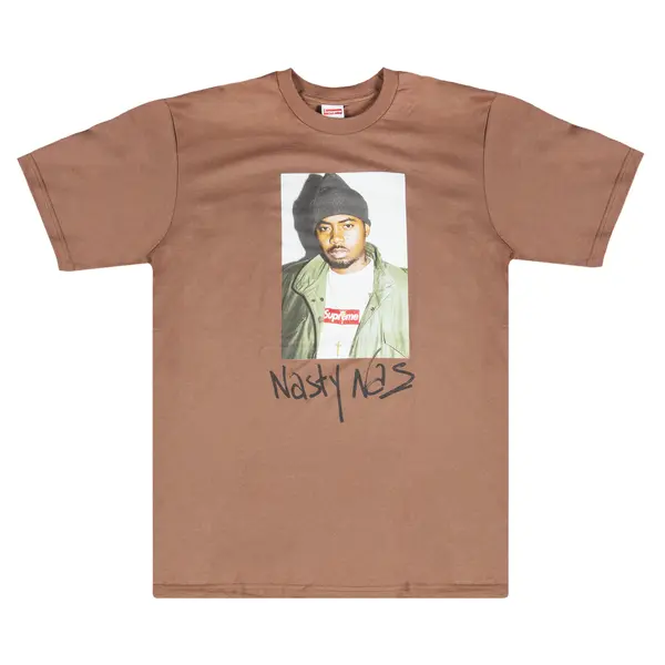 Supreme Nas T-shirt - Brown