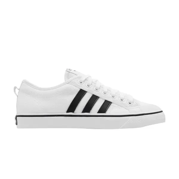 adidas gazelle silver green womens Women's adidas Nizza Trek Shoes White GZ8858