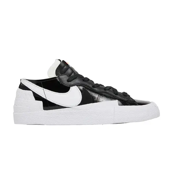 Nike Sacai X Blazer Low Patent - Black