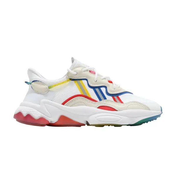 Adidas Ozweego 'rainbow Pride' Sneakers - White