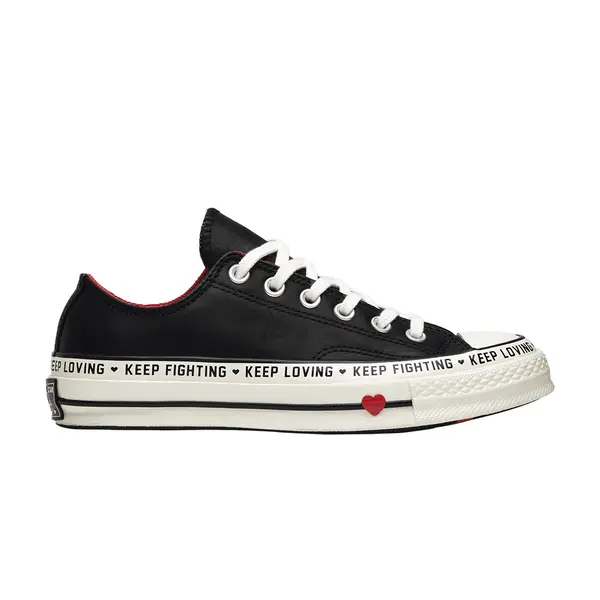 CONVERSE Chuck 70 Low 'love Graphic' Sneaker - Black