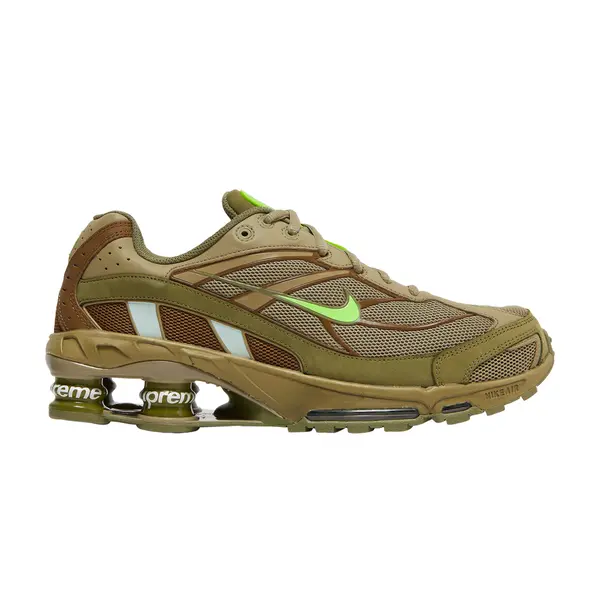 Nike Supreme X Shox Ride 2 Sneakers - Green