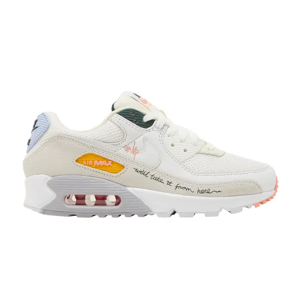 Nike Air Max 90 'we'll Take It From Here' Sneakers - White