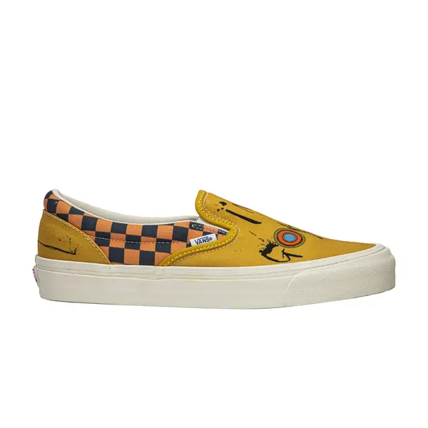 VANS Ralph Steadman X Og Classic Slip-on Lx 'gonzovationist' Sneaker - Yellow