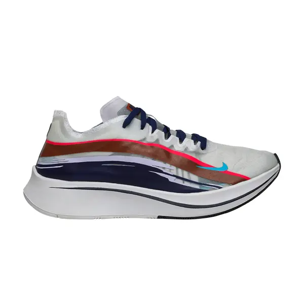 Nike Zoom Fly Sp Graphic Streaks - White