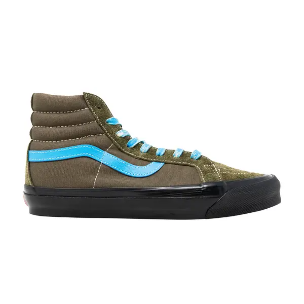 VANS Og Sk8-hi Lx Hairy Suede Sneakers - Green