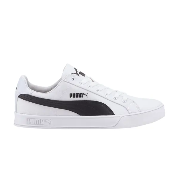 PUMA Smash Vulc Canvas Sneakers - White