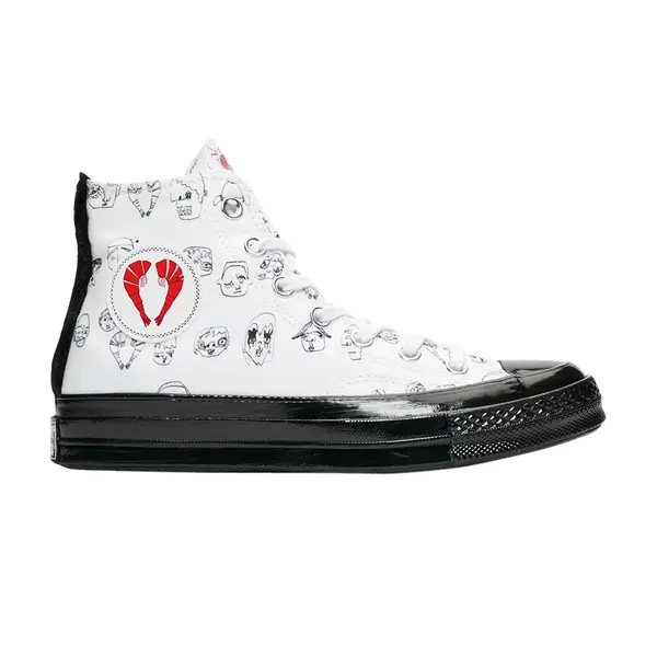 CONVERSE Shrimps X Chuck 70 High Top Sneakers - White