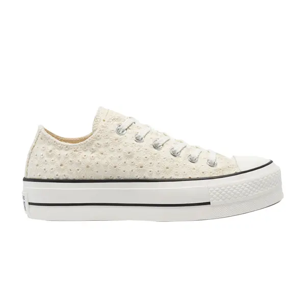 CONVERSE Chuck Taylor All Star Platform Low Sneakers - Cream
