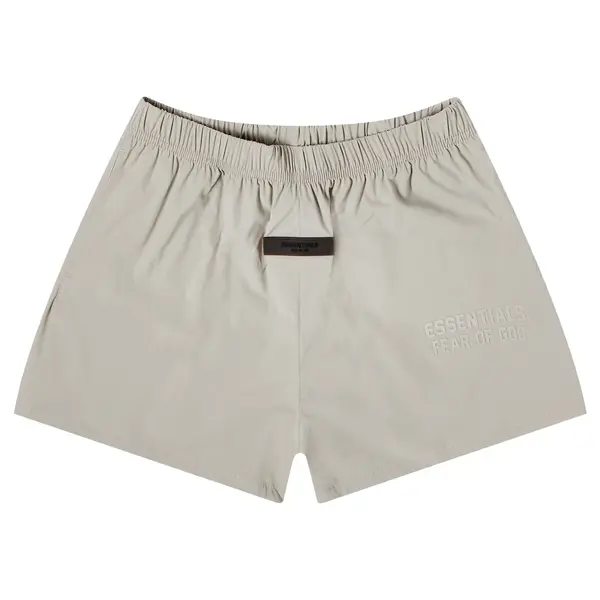 Fear Of God Running Nylon Short 'seal - Grey