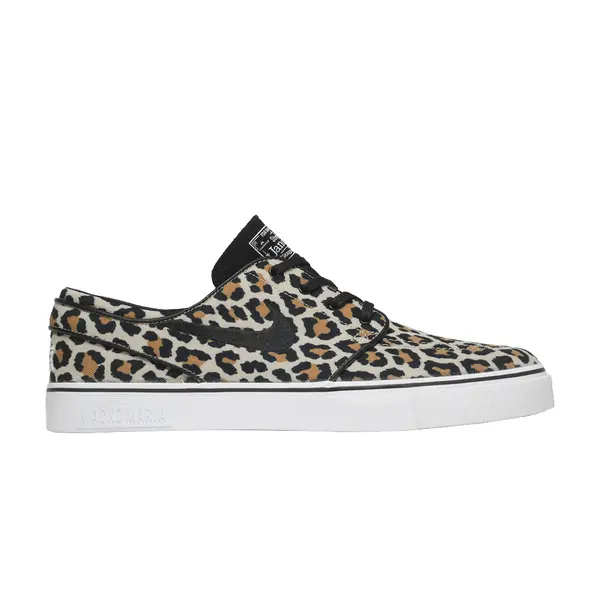 Nike X Wacko Maria Canvas Og Sb Leopard Print Sneakers - Tan