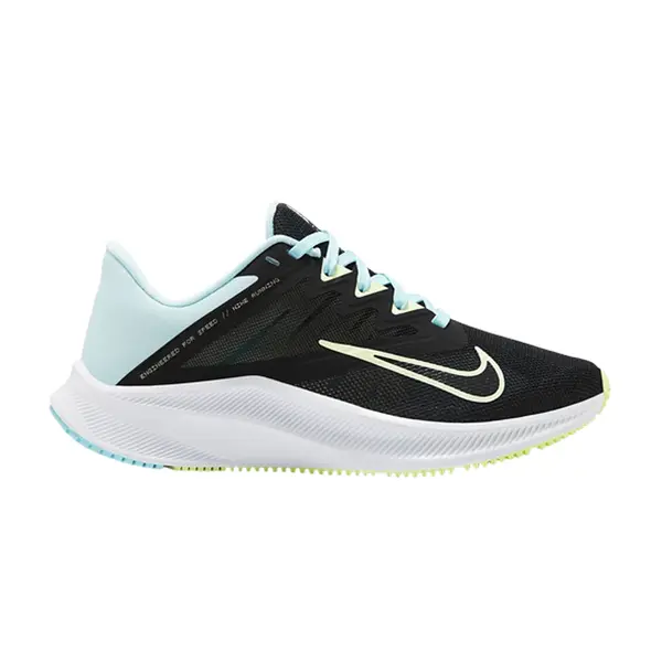 Nike Quest 3 Athletic Sneakers - Black