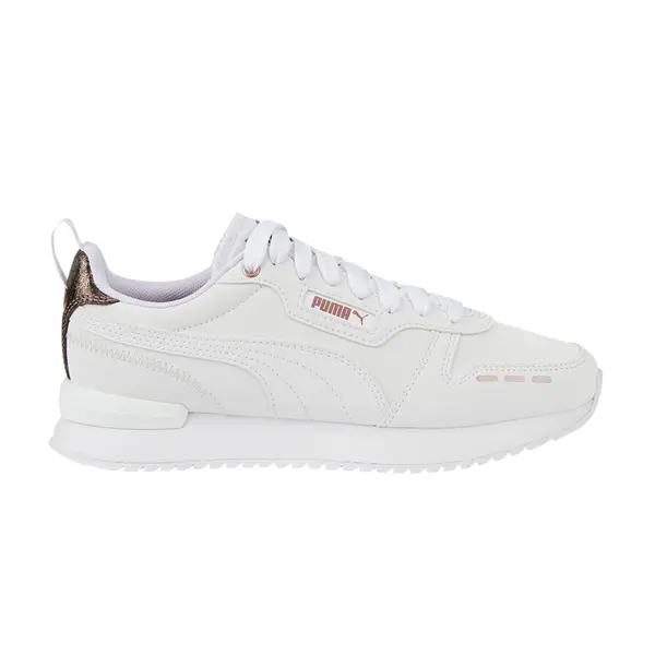 PUMA R78 Raw Metallics Sneakers - White