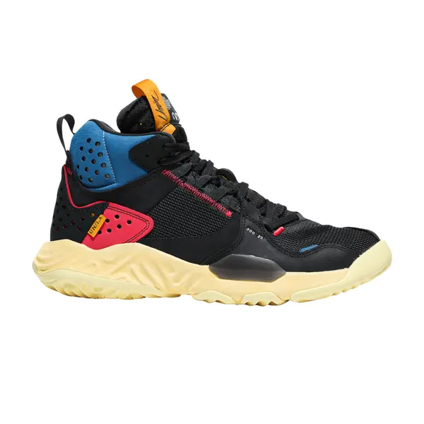 JORDAN Union La X Delta Mid Sneakers - Black