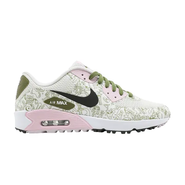 Nike Air Max 90 Nrg Golf 'space' Sneakers - Cream