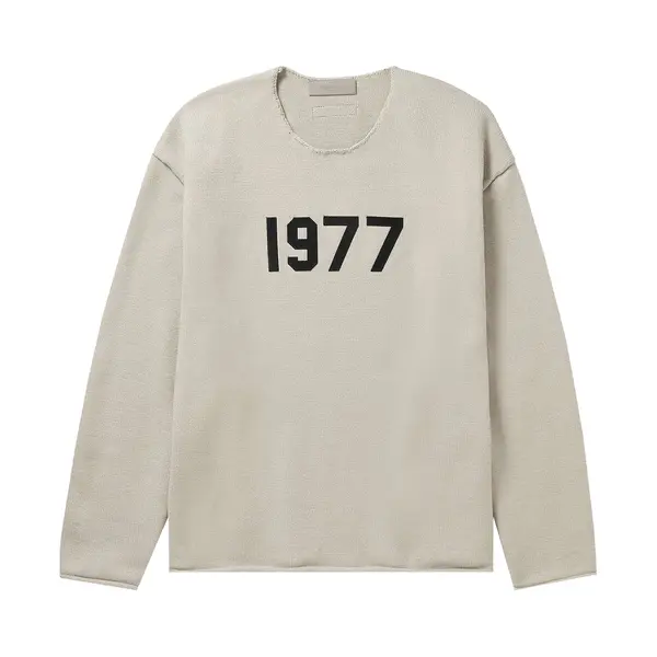 Fear Of God Raw Edge Sweater - Cream