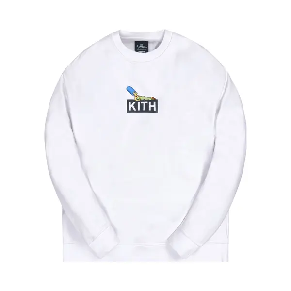 Kith For The Simpsons Marge Box Logo Crewneck