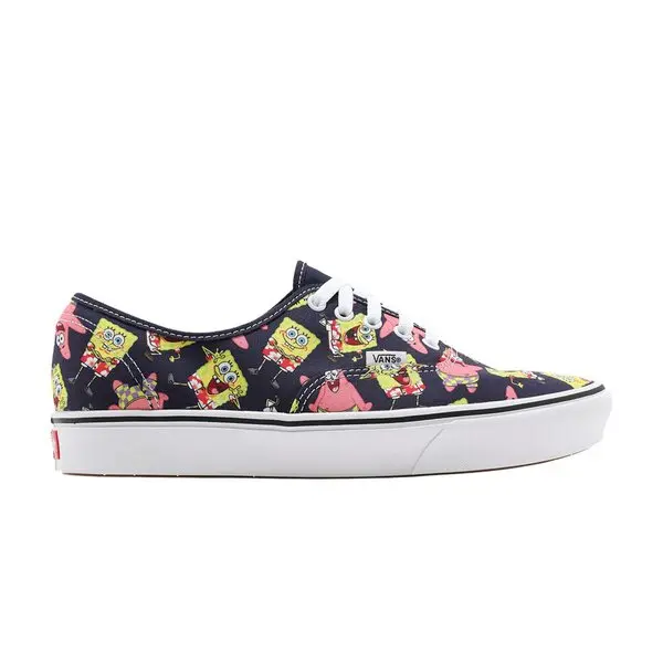 VANS Spongebob Squarepants X Comfycush Authentic 'alohabob' Sneakers - Multicolor