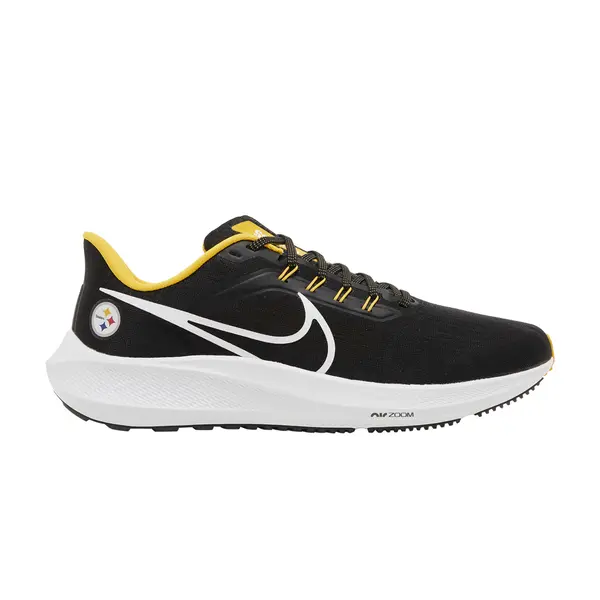 Nike Nfl X Air Zoom Pegasus 39 'pittsburgh Steelers - Black