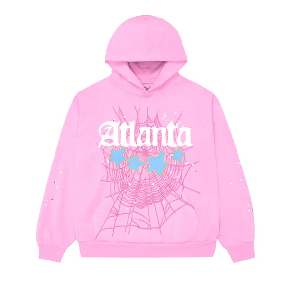 SP5DER Atlanta Graphic Hoodie - Pink