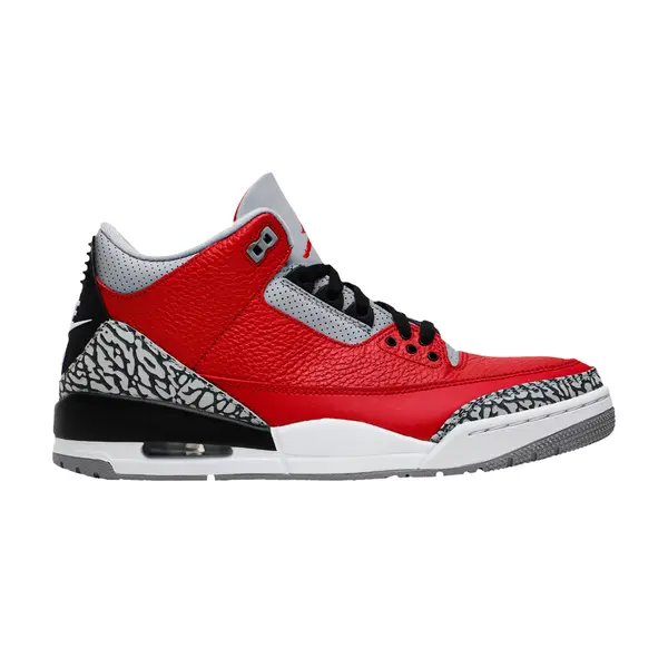 JORDAN 3 Retro Se Unite Chi Exclusive - Red