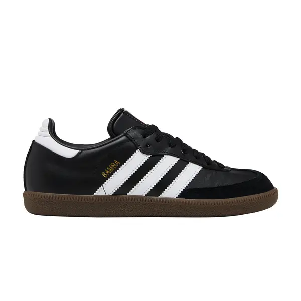 Adidas Samba Leather Sneakers - Black