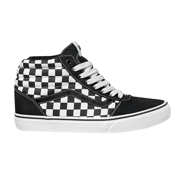 VANS Ward High Checkerboard Sneakers
