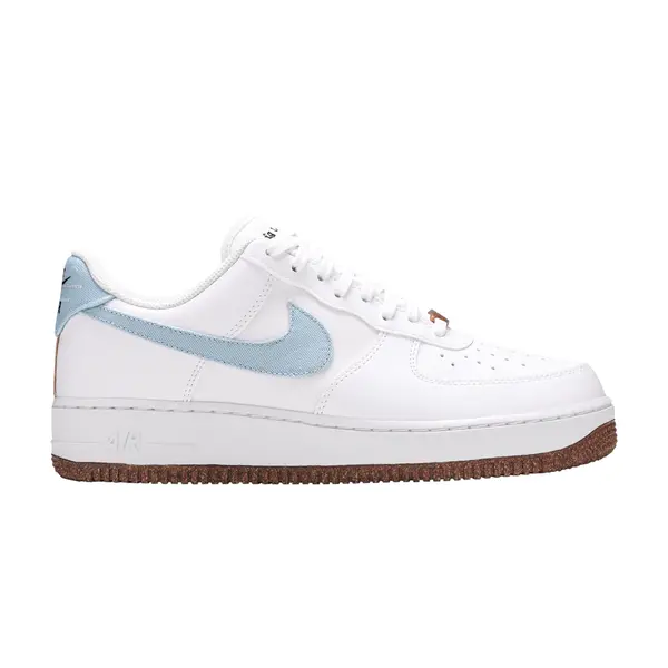 Nike Air Force 1 '07 Lv8 'indigo' Sneakers - White