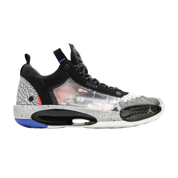 JORDAN 34 Low Pf Heritage Sneakers - Black