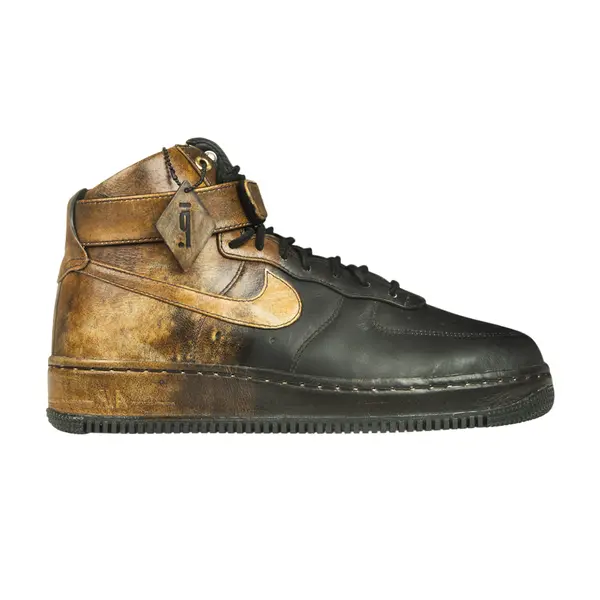 Nike Force 1 Hi Ng Cmft Lw 'pigalle' High-top Sneakers - Black