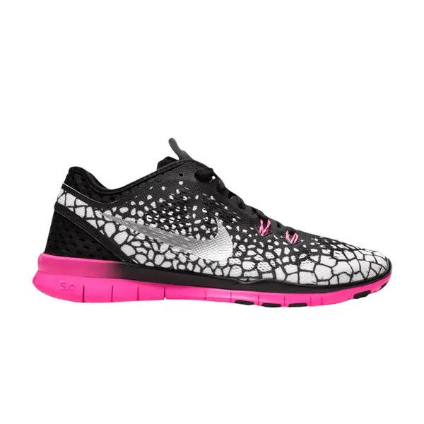 Nike Free 5.0 Tr Fit 5 Print Sneakers - Black