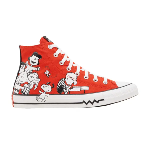 CONVERSE Peanuts X Chuck Taylor All Star High 'snoopy And Friends' Sneakers - Red