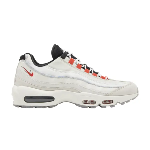 Nike Air Max 95 Se Double Swoosh Sneakers - White