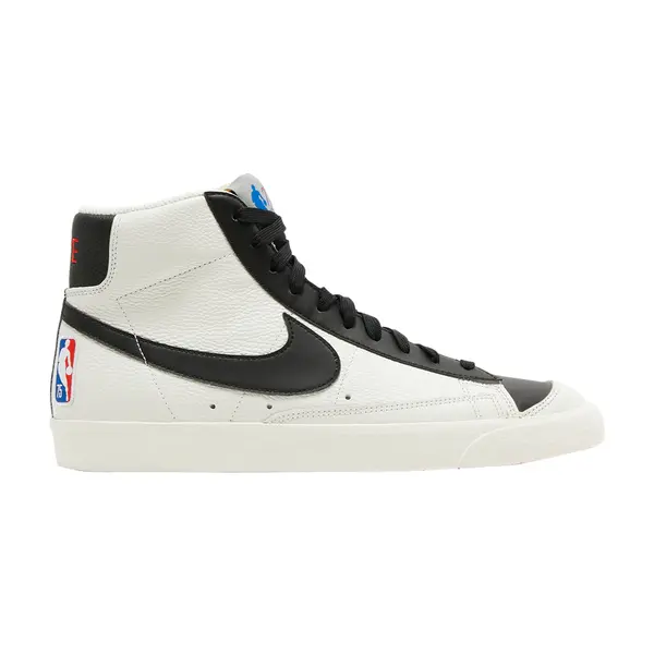 Nike Nba X Blazer Mid '77 Emb '75th Anniversary Trail Blazers' Sneakers - White