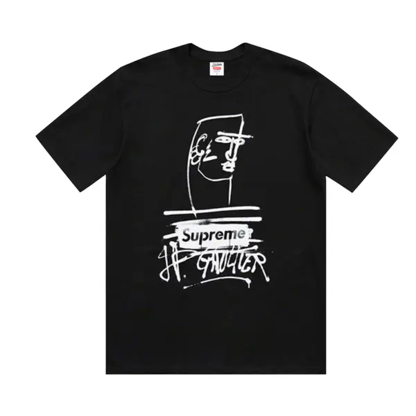 Supreme X Jean Paul Gaultier Tee - Black