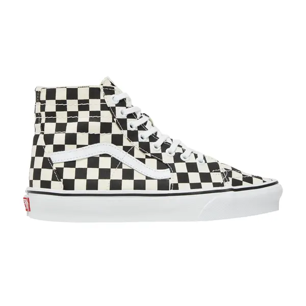 VANS Sk8-hi Tapered Checkerboard High-top Sneakers - Black