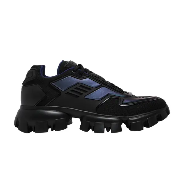 Prada Cloudbust Thunder Iridescent Sneakers - Black