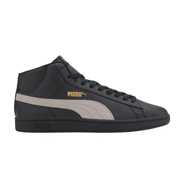 PUMA Smash V2 Mid Top Sneakers - Black