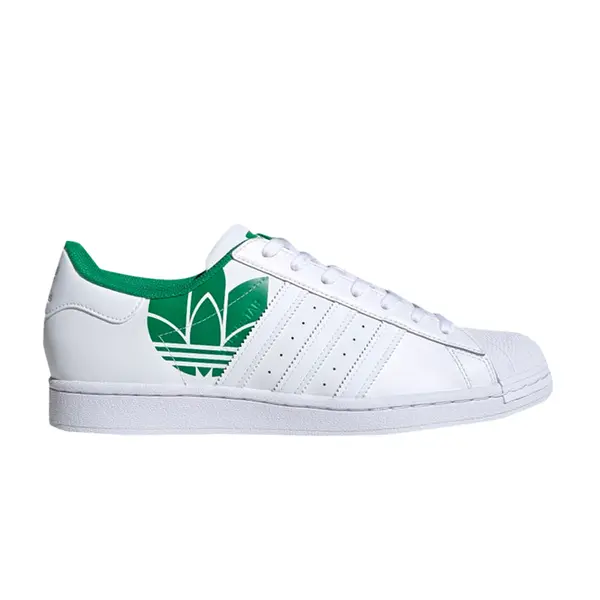 Adidas Superstar Trefoil Print Sneakers - White