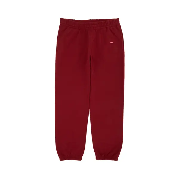 Supreme Small Box Sweatpant 'dark - Red