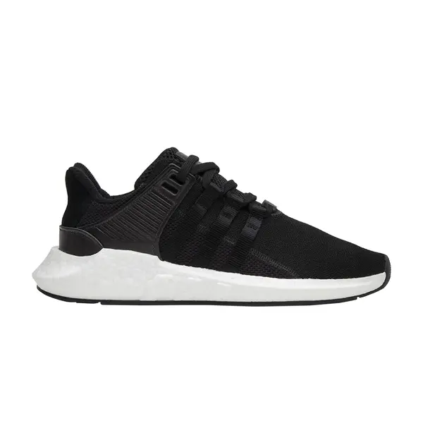 Adidas Eqt Support 93/17 'milled Leather' Sneakers - Black