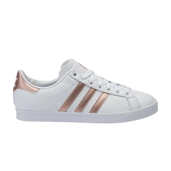Adidas Coast Star Metallic Sneakers - White